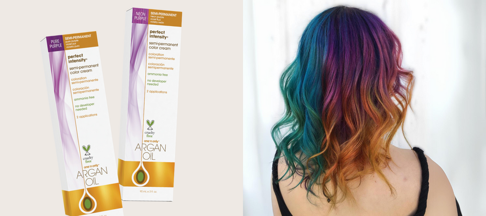 Spellbinding Strands: Rock Purple Hair for Halloween with One 'n Only ...