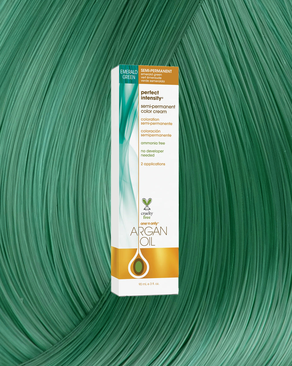Perfect Intensity Semi-Permanent Color Cream Emerald Green – One n Only ...